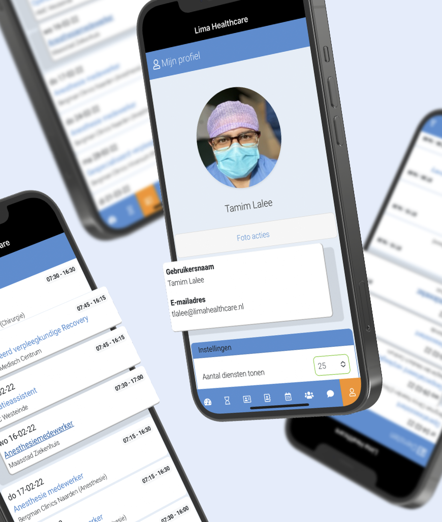 Mogelijkheden platform - Lima Healthcare